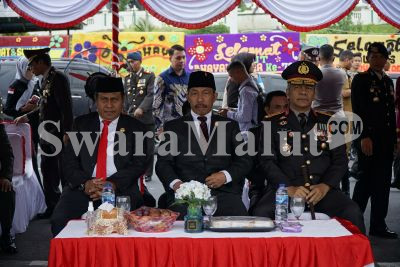 Plh. Sekprov Malut Hadiri Upacara dan Syukuran HUT Bhayangkara Ke-78 - SWARAMALUT